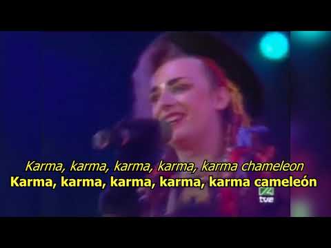 Karma Chameleon - Culture Club (LYRICS/LETRA) [80s]