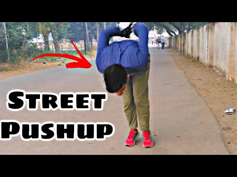 Street pushups | Triple clap pushups | calisthenics | fitness motivation | the Sachin fitness