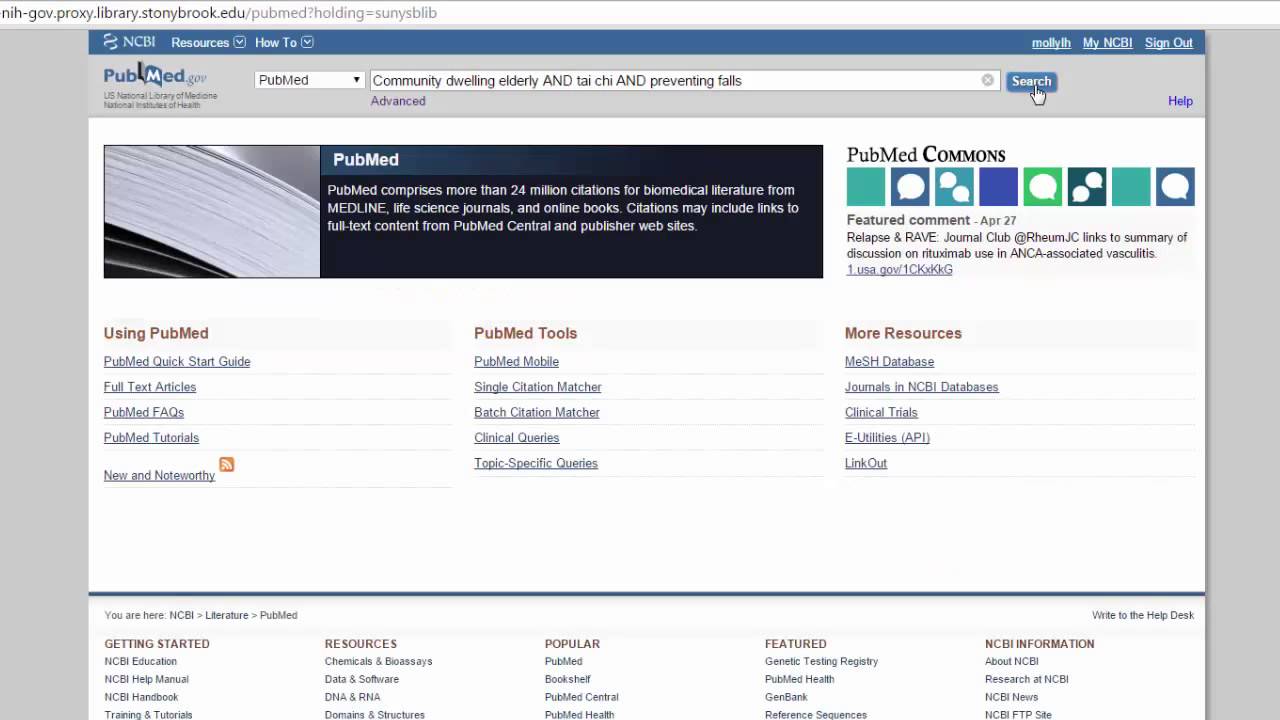 Creating Search Strategies for School of Nursing