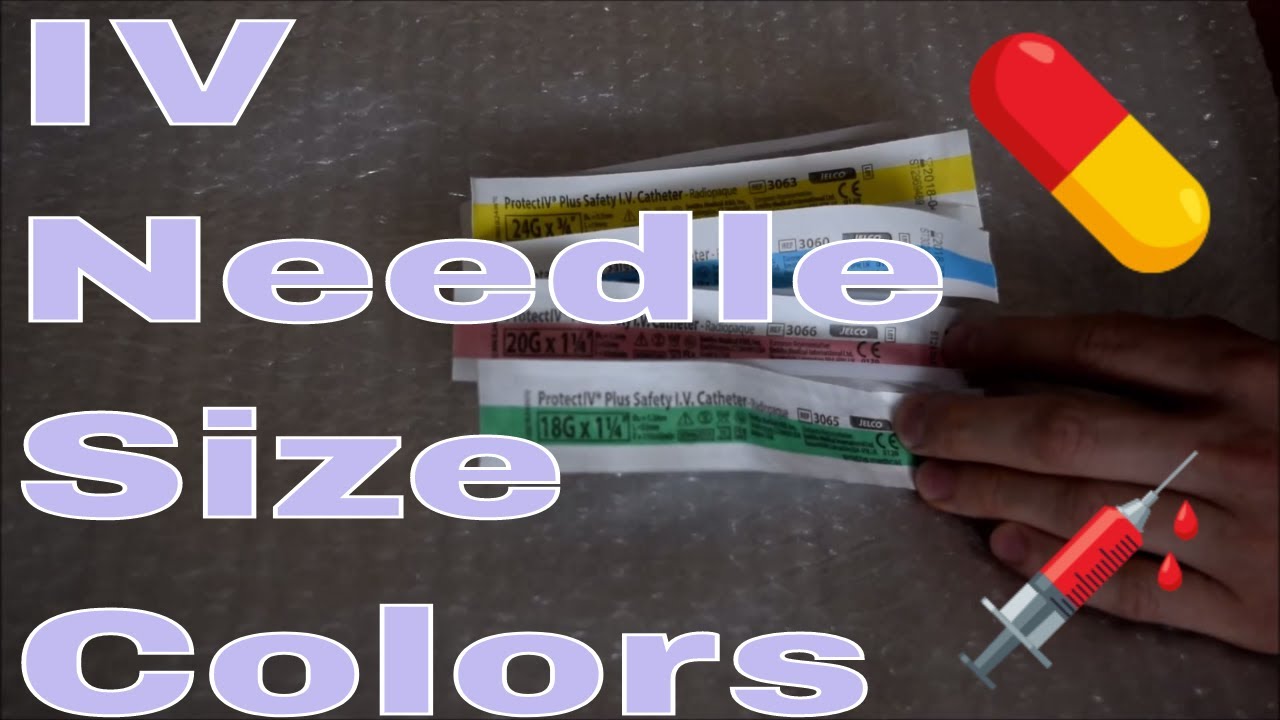 IV Needle Sizes