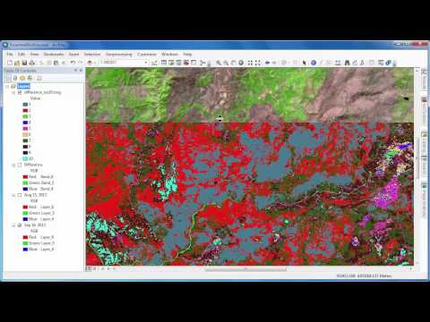 วิธีการทำ Change Detection บน ArcGIS และ eCognition | Geo-Informatics