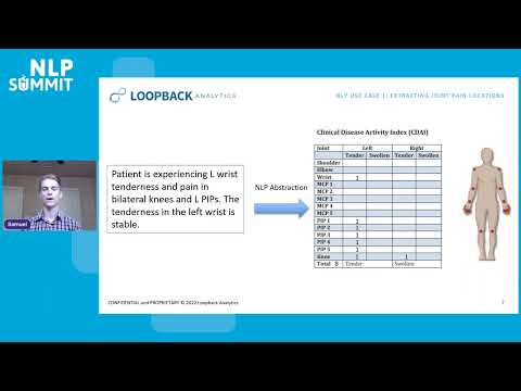 Therapy Specific Outcomes – Rheumatology Insights using NLP