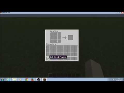 How To Craft Oak Wood Planks