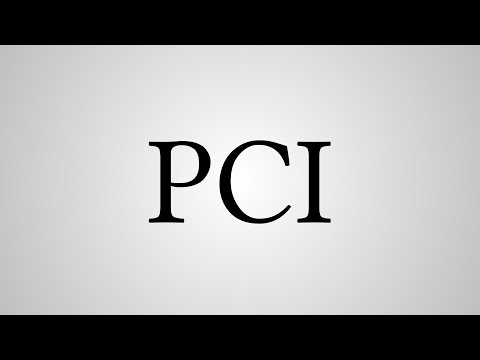 What Does "PCI" Stand For?