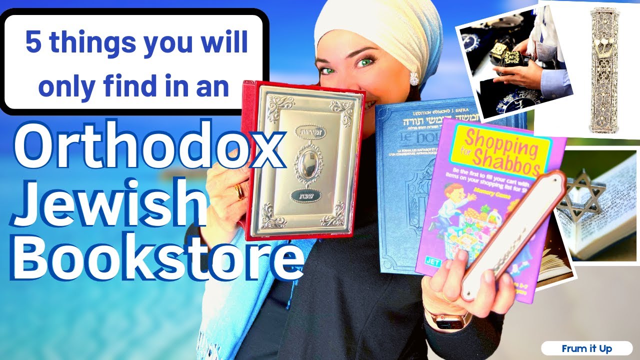 Tour of a Jewish Bookstore | 5 Things You Will Only find in an Orthodox Jewish Bookshop