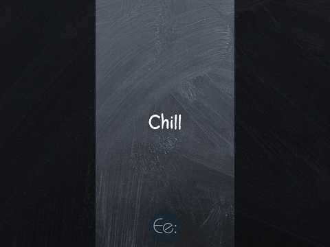 Chill π What Does It Mean in Slang? by English explained #slang #words #meaning #americanenglish