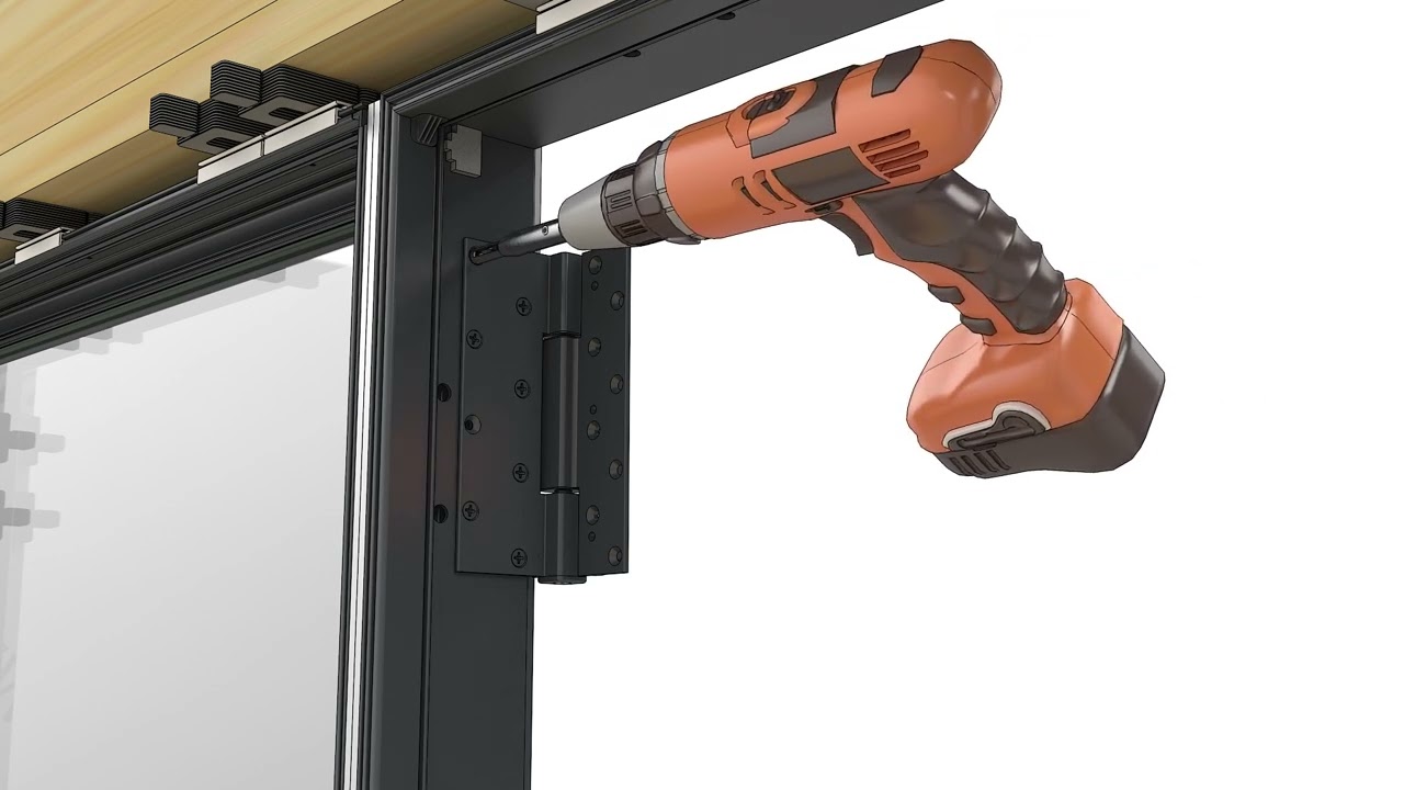 Modern Swinging Door Standard Mulling
