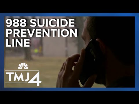 Wisconsin among top in country for 988 call volume