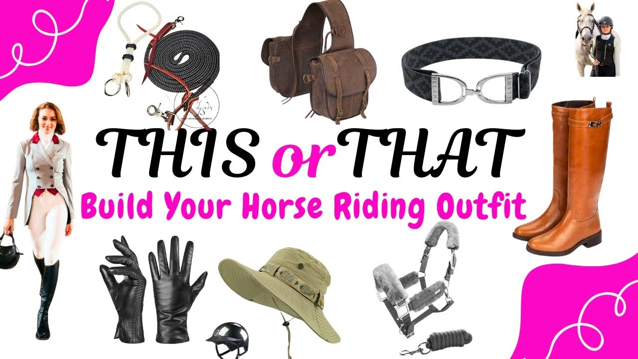 Build Your Horse Riding Outfit | THIS OR THAT 🐎🐴