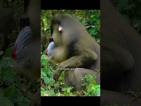 My first encounter with this baboon species! #wildlife #animals #nature #monkey #shorts #video