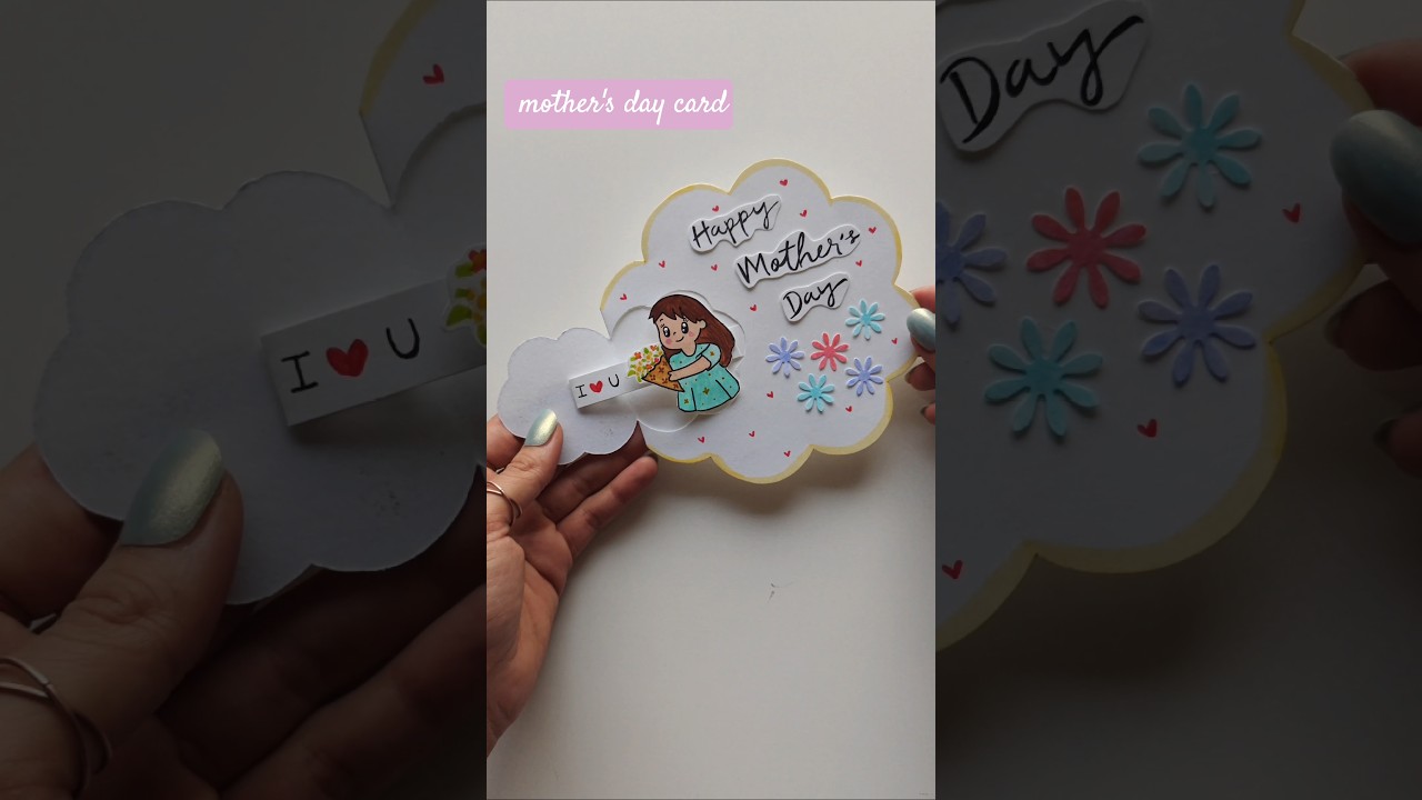 MOTHER'S DAY GIFT! Make This Adorable Handmade Card!