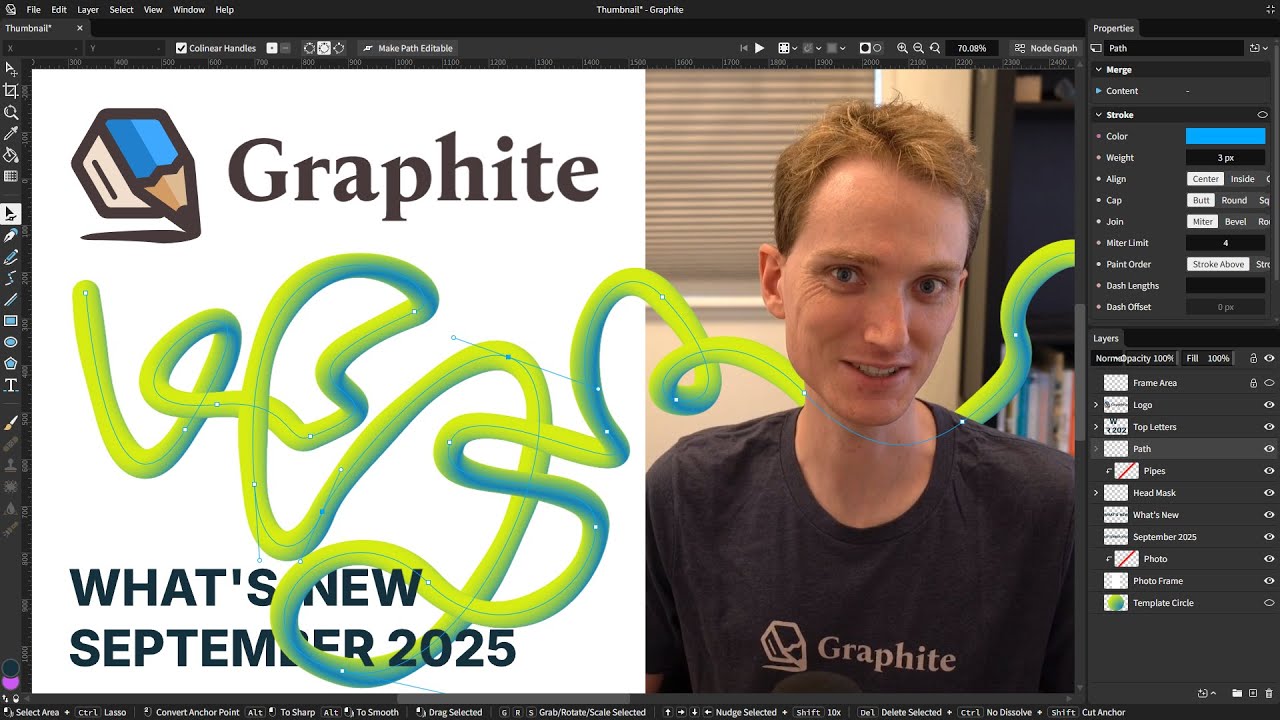 September Update - Graphite, the Open Source 2D Graphics Suite