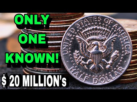 Top 10 most Expensive Kennedy Half Dollar worth money-Valuable half dollar Coins worth money!