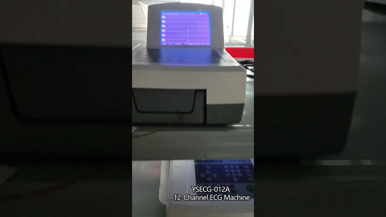 YSECG-012A 12 Channel ECG Machine Factory Video