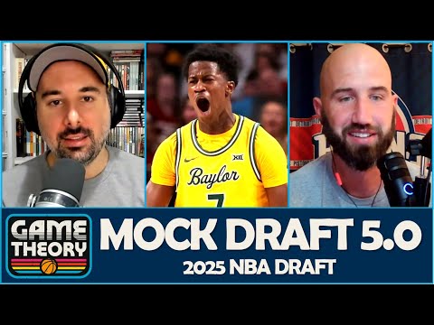MOCK DRAFT 5.0! Which player should every team select with pick 1-30 next week? | 2025 NBA Draft