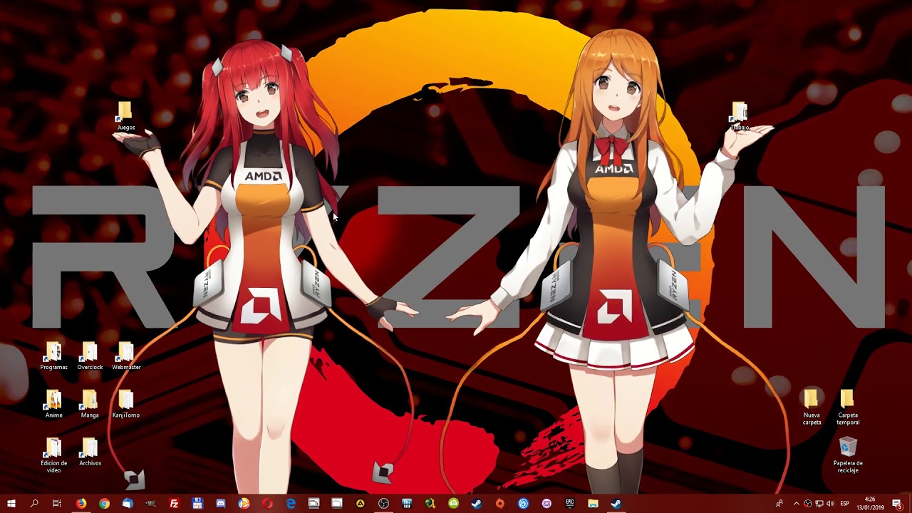 AMD Ryfa & ZENKA wallpaper (Wallpaper Engine)