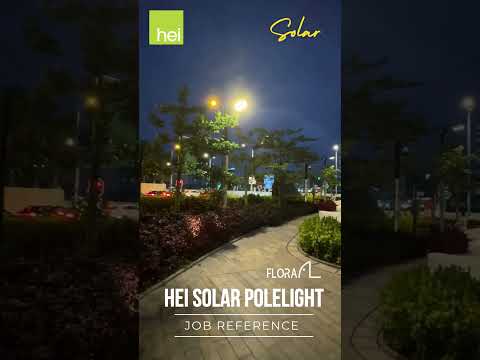 hei solar pole light - Decorative and Self-Sustaining lighting solutions