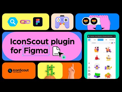 IconScout plugin for Figma | Access icons, illustrations, 3D and Lottie animations within Figma