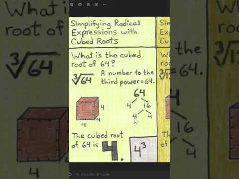 Cubed Roots 1