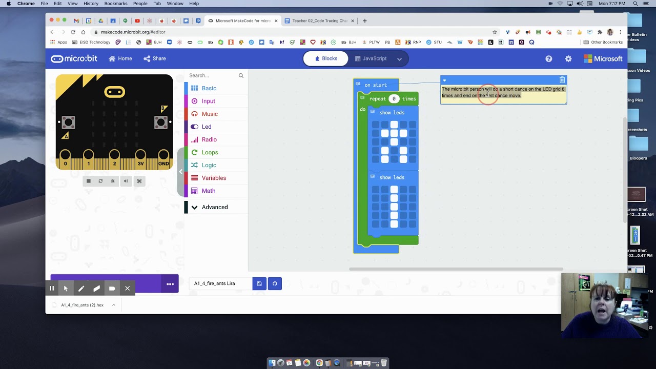 CTC Debugging Bugging using a Code Tracing Chart