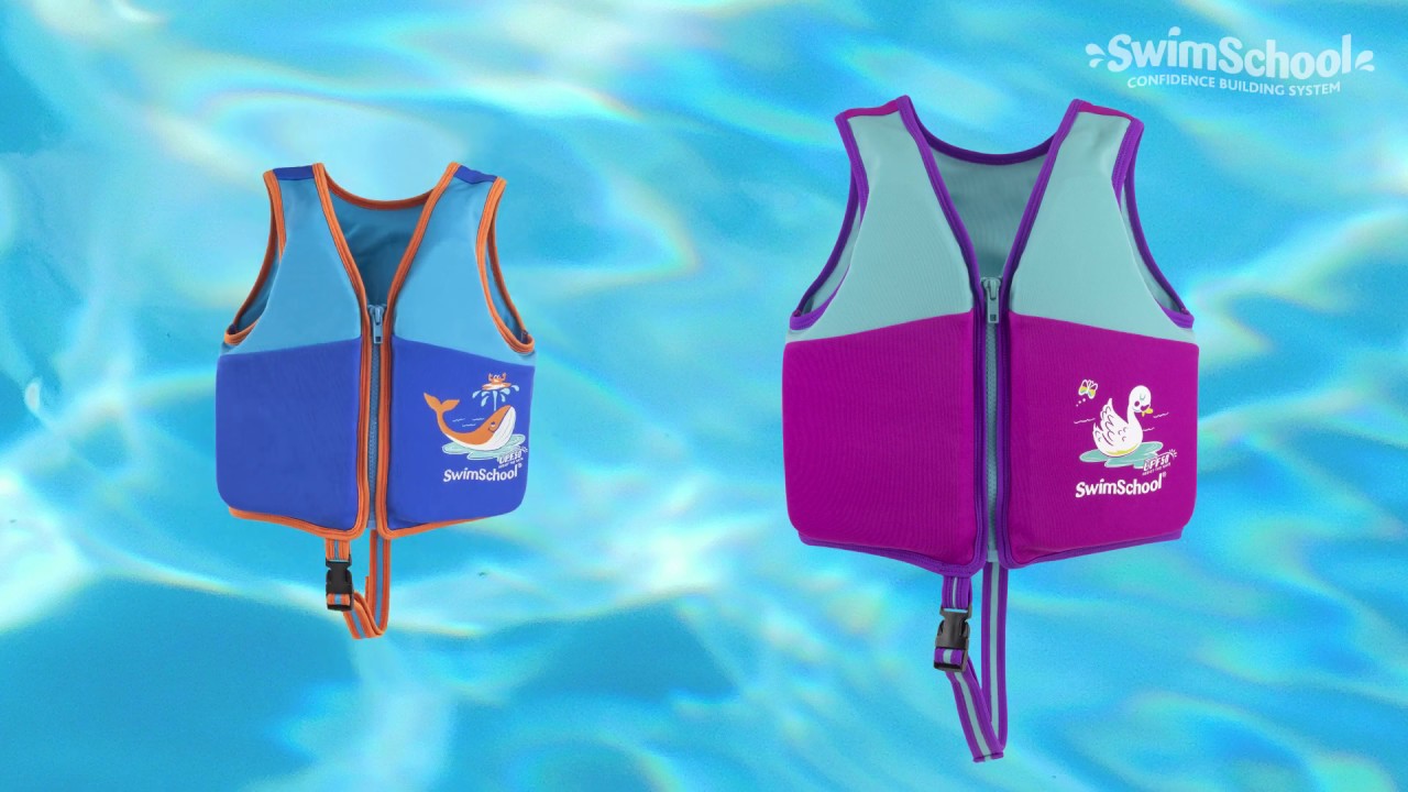 Swim Trainer Vest with Adjustable Safety Strap