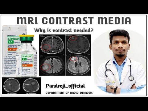MRI contrast media|| why is contrast needed|| full explanation in Hindi by Pandreji_official