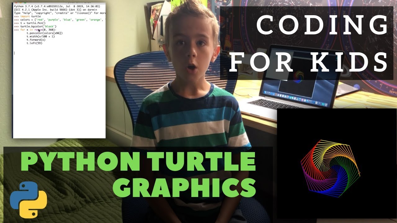 Coding For Kids - Python Turtle Graphics