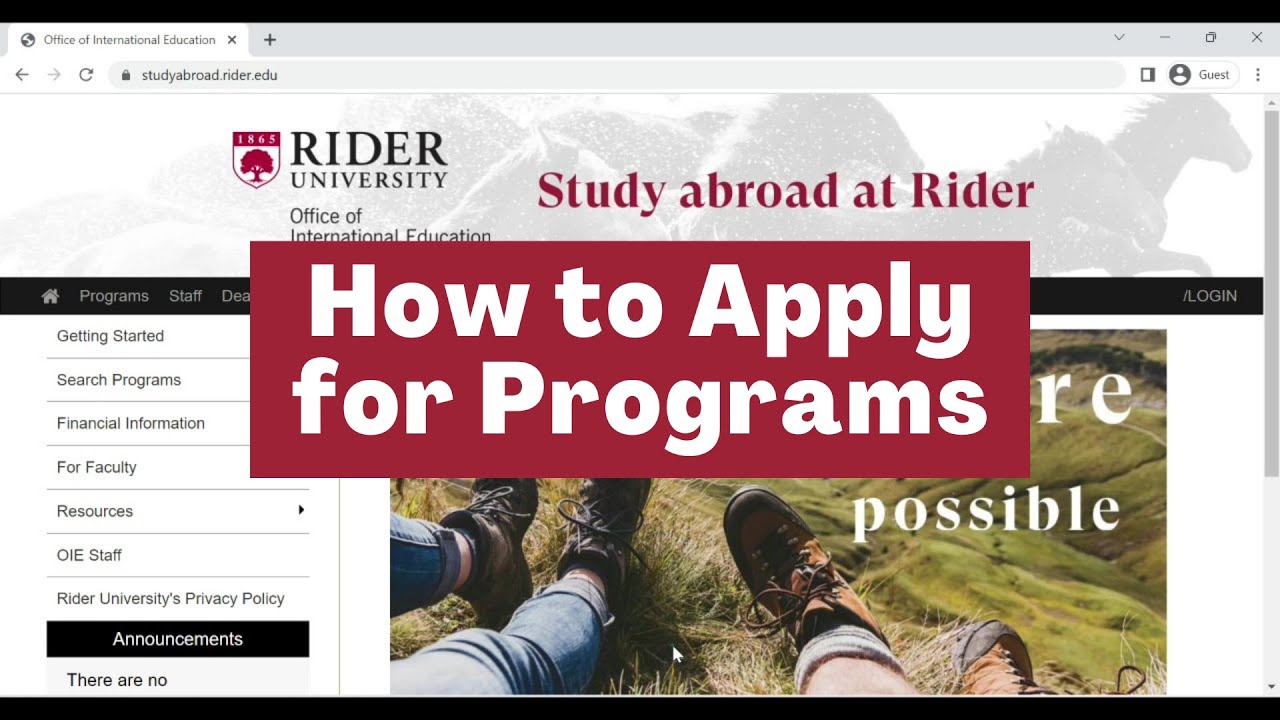 How to Apply for Study Abroad Programs
