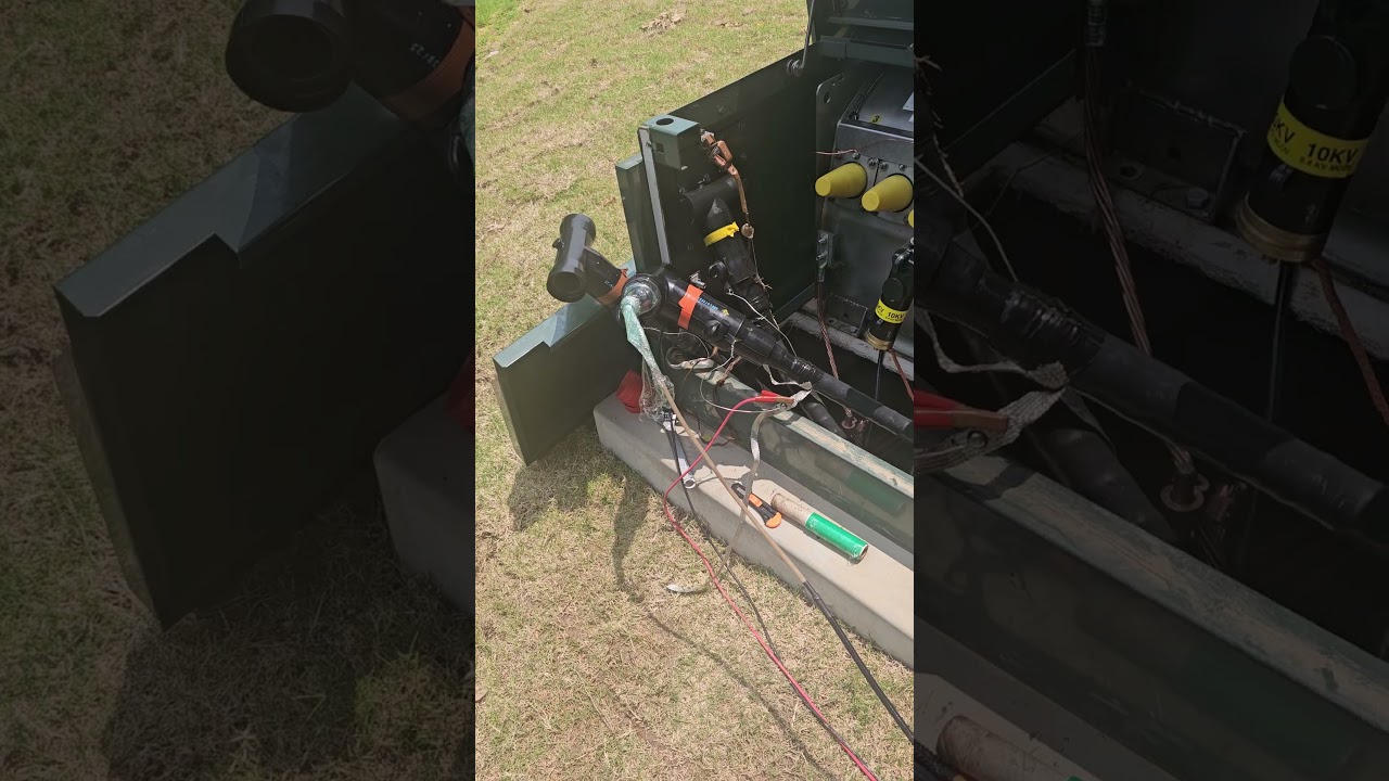 DC Hi-Pot test of 15kV underground electrical distribution cables on the Ole Miss Campus. 6/11/25