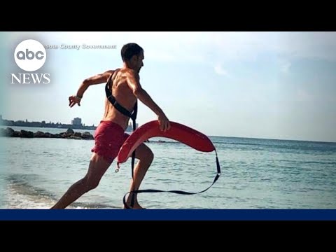 Off Duty Lifeguard Saves Family Of 7 By Himself - 99.7 DJX