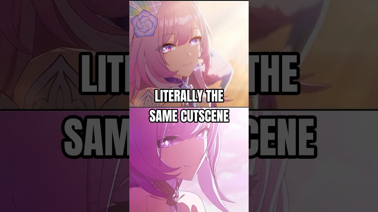 HSR Cyrene VS Honkai Impact Elysia Scene  #honkaistarrail #hsrcreators #cyrene