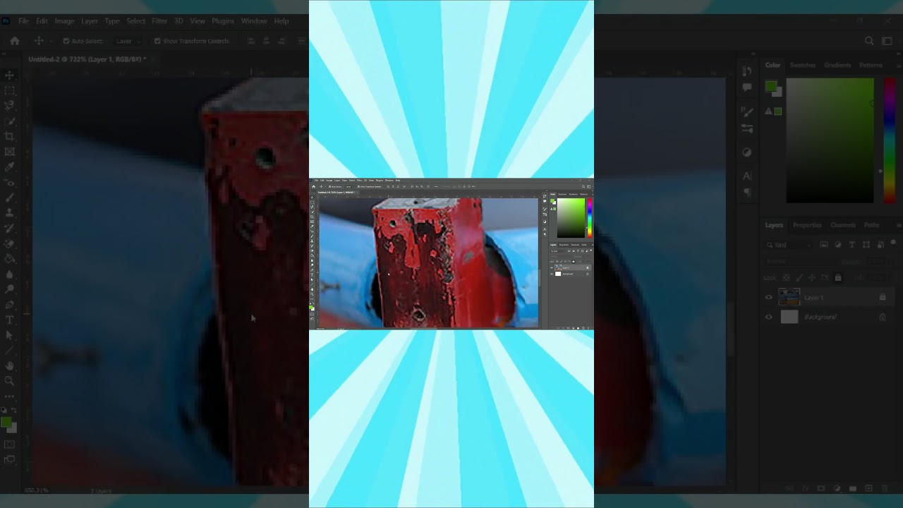 Resolution,pixels & colour modes in Adobe photoshop for beginners