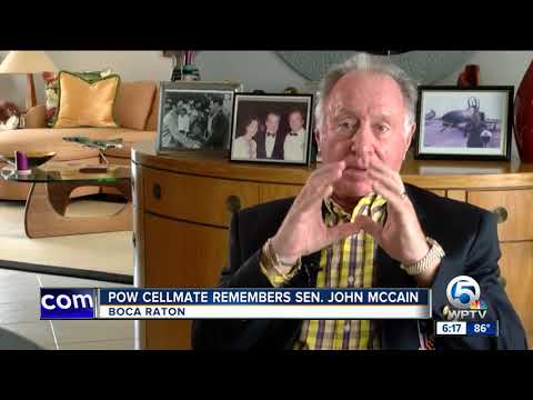 Boca Raton man shares memories of life in POW camp with John McCain