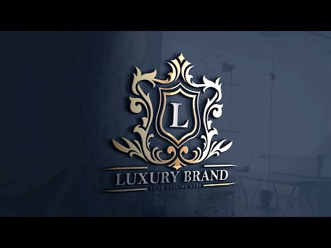Luxury Logo Design Tutorial | How to create a luxury logo using Adobe Photoshop