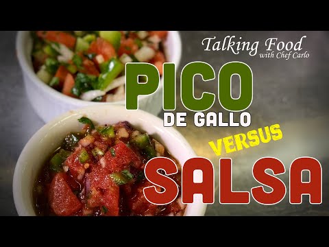 Talking Food: Pico de Gallo VS Salsa