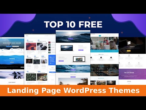 10 Best Free Landing Page WordPress Themes 2020 | wpshopmart