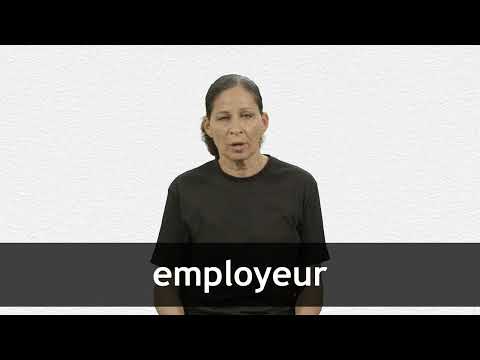 How to pronounce EMPLOYEUR in French