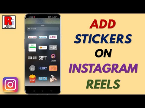 How to Add Stickers on Your Instagram Reels