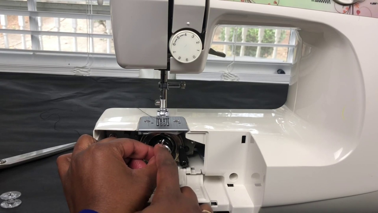 Inserting Bobbin Thread in Brother LX2375 Sewing Machine