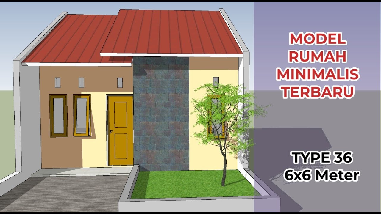 Minimalist House Type 36 - Minimalist House Model 2023