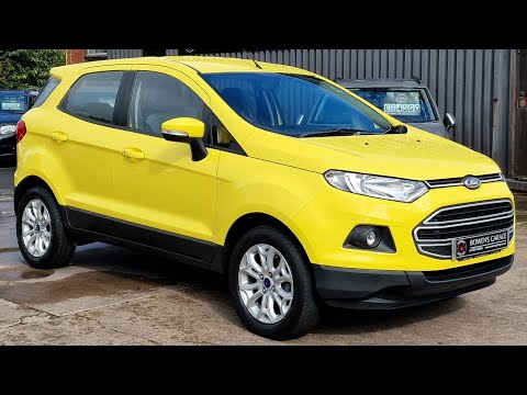 2017 (17) Ford Ecosport Zetec 1.5 5Dr in Bright Yellow. 28k Miles. 1 Owner. 6 Services. A/C. SOLD