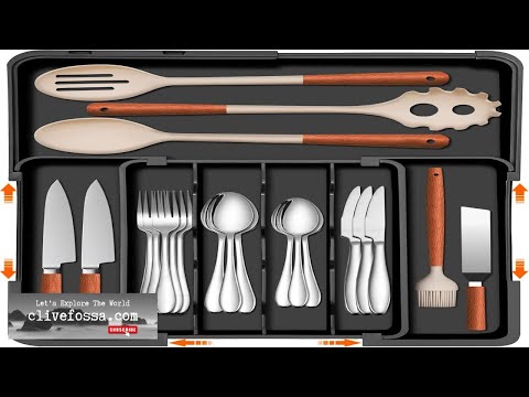Silverware Organizer Expandable Utensil Drawer Organizer Adjustable Silverware Drawer Review