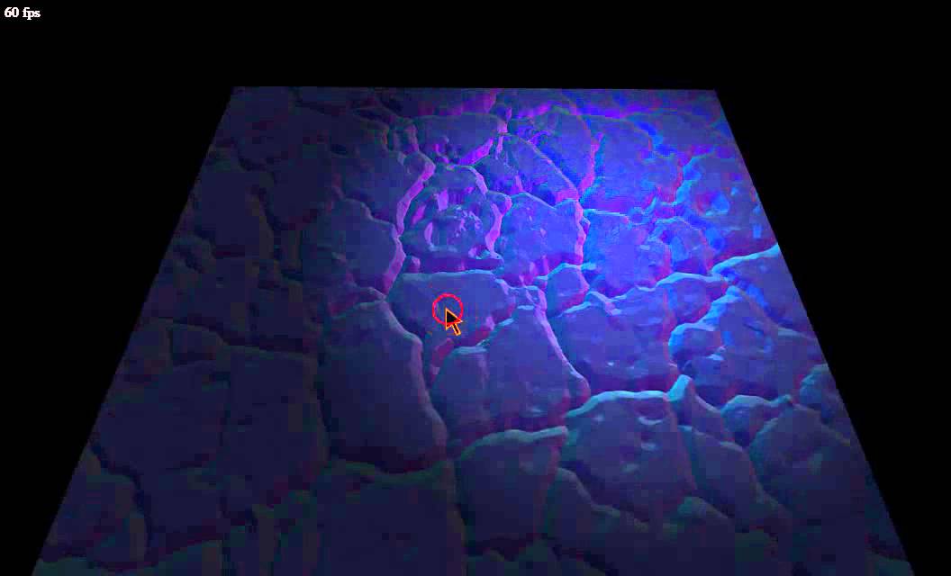 Parallax offset mapping with WebGL