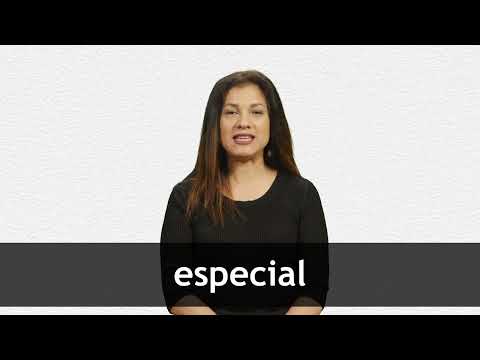 English Translation of “ESPECIAL” | Collins Spanish-English Dictionary