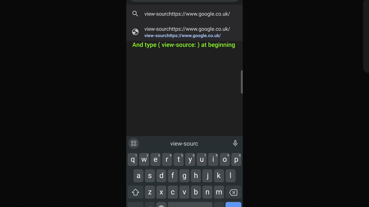 How to view the source code of any url in Android#shorts #shortvideo
