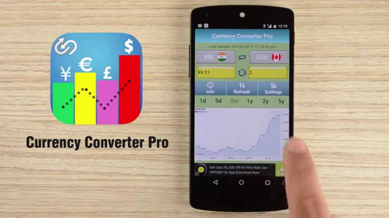 Currency Convertor Pro Android App | AppSourceHub