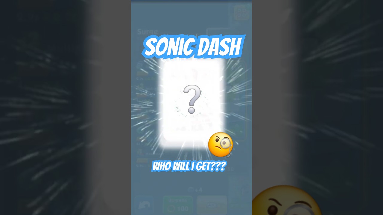 Unlocking characters in Sonic Dash! Is Movie Super Shadow one of them? 👀 @SonictheHedgehog #sonic