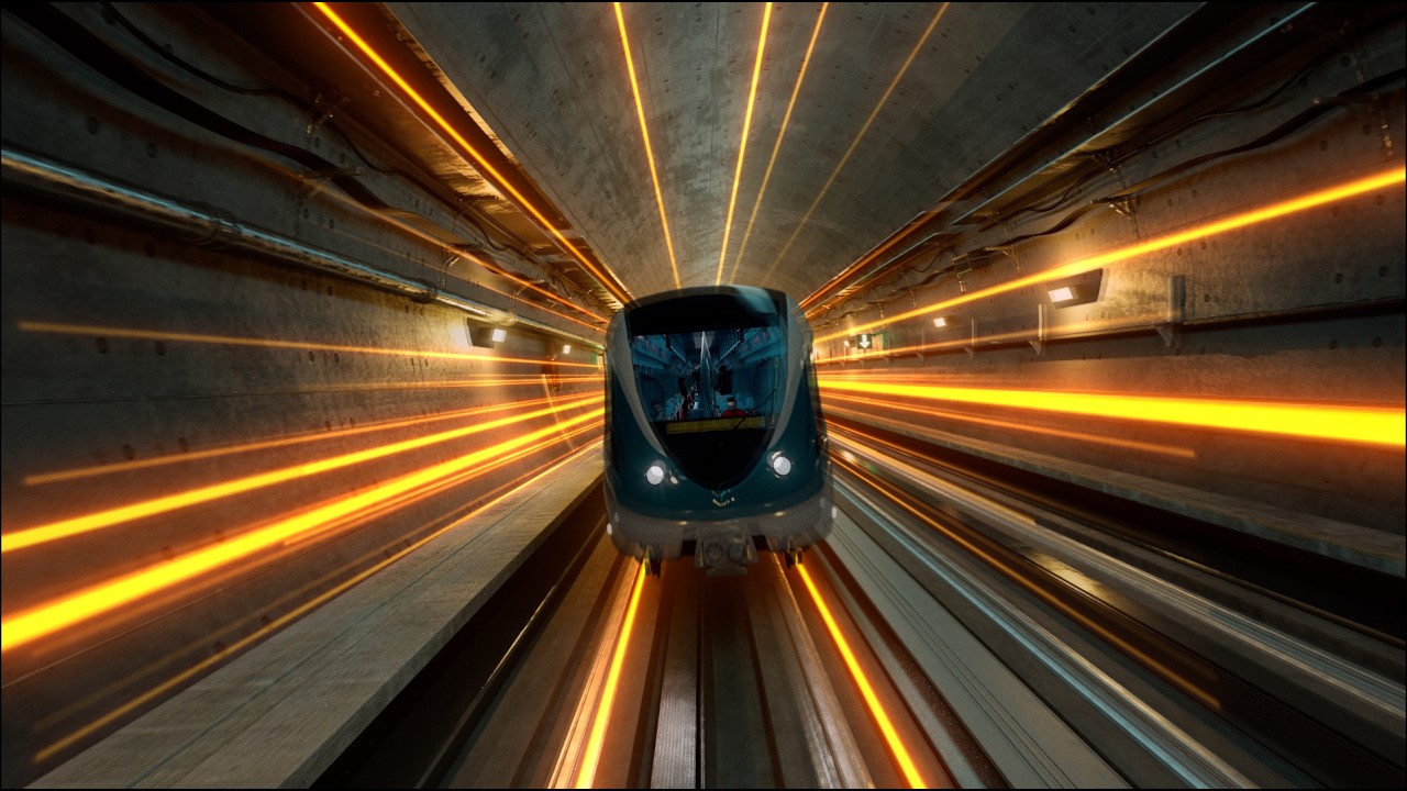 Dubai Metro Gold Line Project, the largest transportation project in Dubai