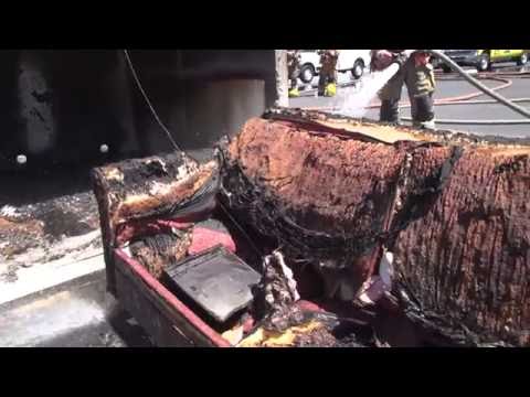 Fire and Sprinkler Side-By-Side Burn Demonstration