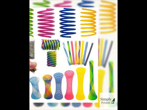49PCS Cat Spring Toy for Kitten Catnip Bag Mesh Tubes Spring Cat Toy Bulk for Indoor Cats Kitty
